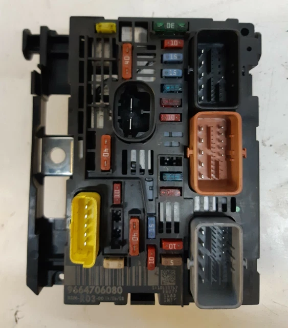 PEUGEOT CITROEN DELPHI Bsm - R03 Fuse Box Part # 9664706080 £49.95 ...