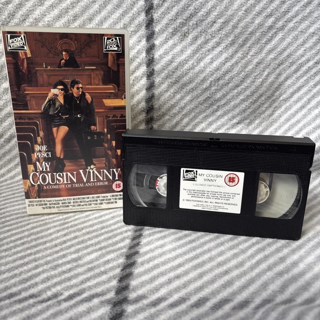 My Cousin Vinny 1992 Vhs Video Retro Classic Movie Film Vhs Video