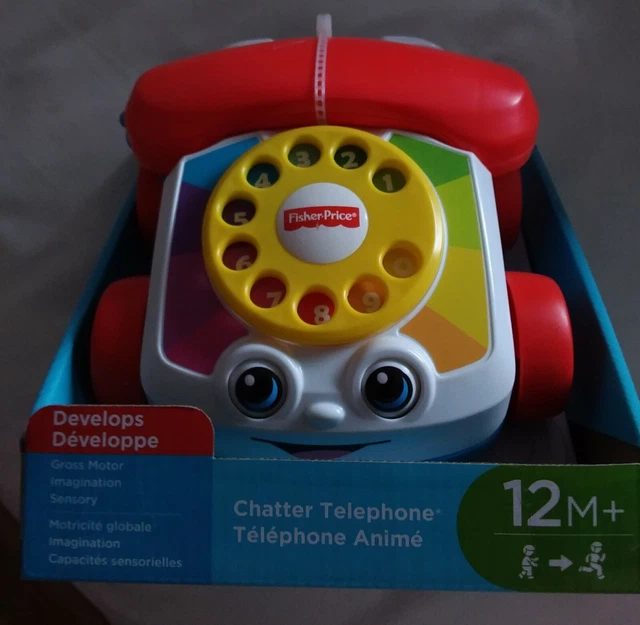 FISHER-PRICE CHATTER TELEPHONE Toddler Pull-along Play Toy $16.70 ...