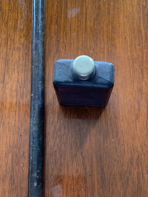 BRITISH POLICE OFFICER'S swagger stick and hip flask £35.00 - PicClick UK