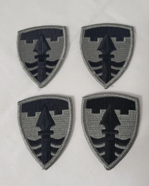 4 US ARMY 43rd Military Police Brigade Patch Hook & Loop $14.99 - PicClick
