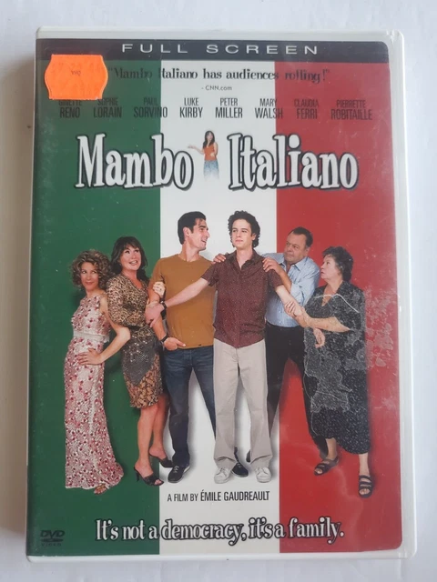 MAMBO ITALIANO FULL Screen DVD 2004 Warner Bros. Family $10.00 ...