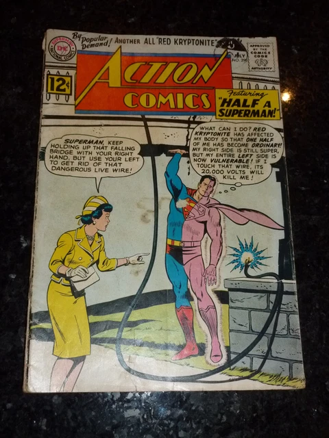 ACTION COMICS (STARRING Superman) Comic - No 290 - Date 07/1962 - DC ...