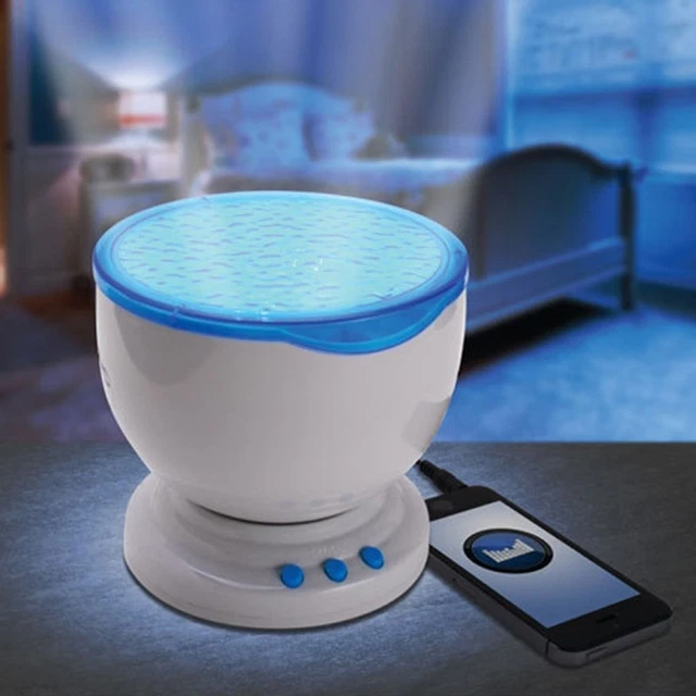 OCEAN SOUND PROJECTION Lamps Surf Daren Indoor Underwater World Lights ...