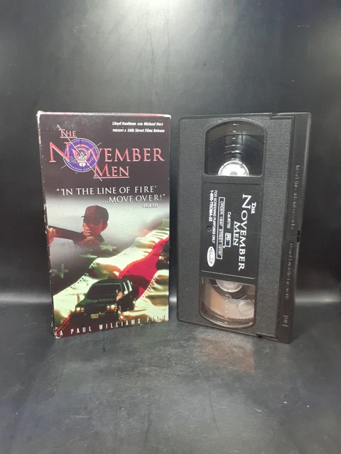 THE NOVEMBER MEN VHS Screener Paul Williams James Andronica RARE Troma ...