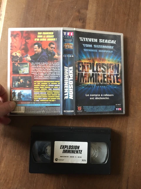 CASSETTE VIDEO VHS CINEMA explosion imminente steven seagal dennis ...