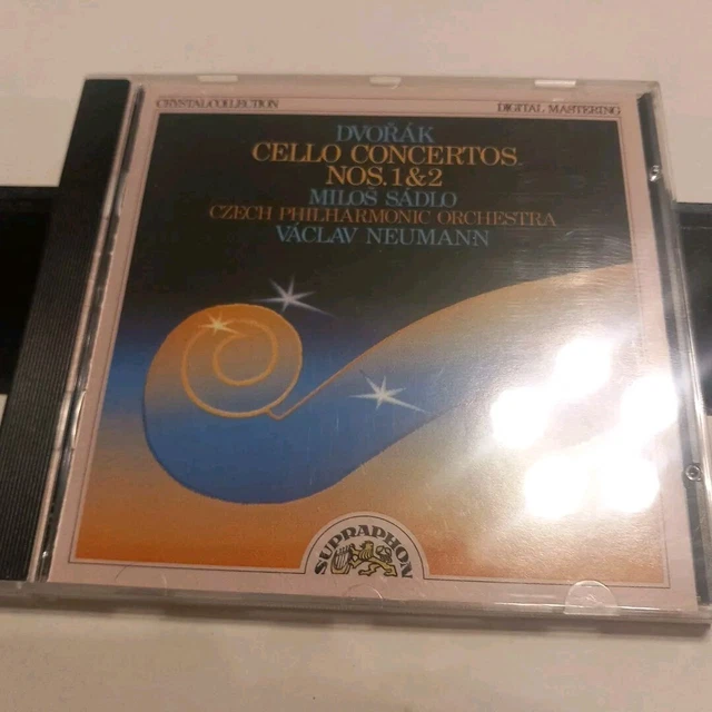 MILOS SADLO*NEUMANN*SUPRAPHON 1988*DVORAK Cello Concertos 1 & 2*No Ifpi ...