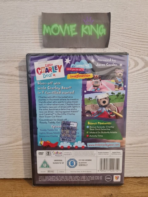 LITTLE CHARLEY BEAR - Ready Teddy Go (DVD, 2011) [NEW & SEALED] [Region ...
