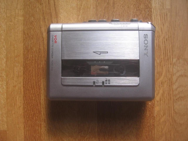 SONY TCM-450 WALKMAN Cassette Tape Recorder Player Portable Working ...