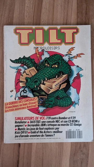 RARE - VINTAGE Retro Gaming: TILT Magazine N°81 (septembre 1990) EUR 15 ...