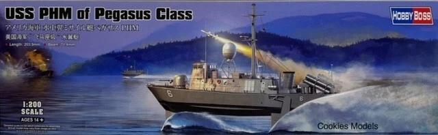 HOBBYBOSS USS PHM of Pegasus Class 1/200 Scale Model Kit 82006 £29.99 - PicClick UK
