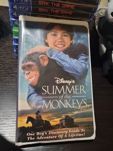 DISNEY'S &SUMMER OF THE MONKEYS" on VHS Ntsc Cassette £12.99 - PicClick UK
