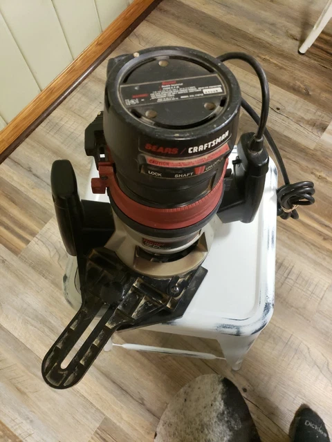NICE SEARS CRAFTSMAN 1-1/2 HP Ez Router Model 315.174710 25000 rpm W ...