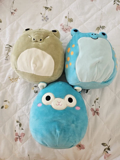 SQUISHMALLOW BUNDLE ARTHUR the alligator, Delaney the frog, Tim the ...