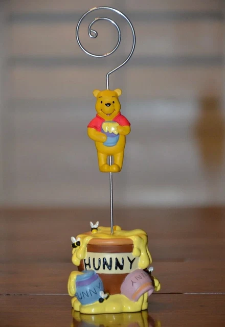 DISNEY WINNIE THE Pooh Hunny Honey Pot Bee Photo Picture Note Holder £7 ...