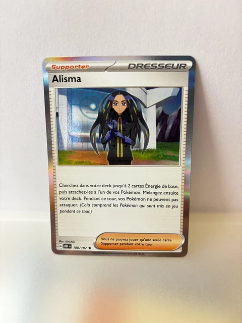 CARTE POKÉMON ALISMA 188/197 HOLO EV3 Flammes Obsidiennes NEUF EUR 1,00 ...