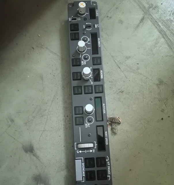 COCKPIT-SIMULATOR MCP PANEL Mode Control Panel Flight Simulator $750.00 ...