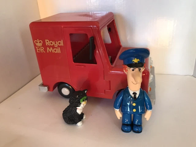 POSTMAN PAT AND Jess The Cat, Royal Mail Toy Van PAT 1 Friction £10.00 ...