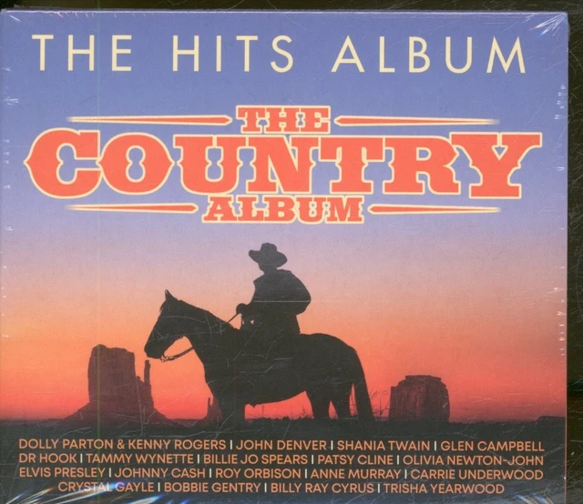 VARIOUS ARTISTS HITS Album - Country Album triple CD Europe Sony 2022 3 ...
