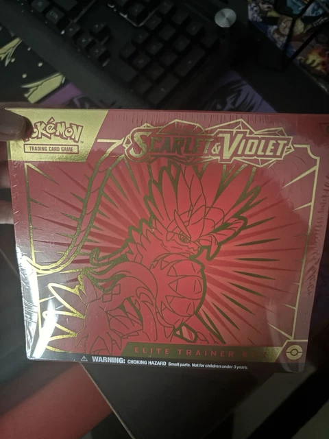 POKÉMON TCG SCARLET and Violet Elite Trainer Box ETB Sealed £120.00 ...