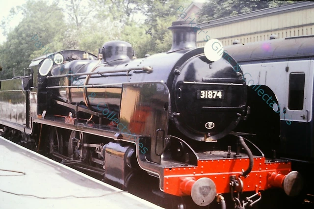 ORIGINAL 35MM RAILWAY Train Slide Loco 31874 (511B65) £3.99 - PicClick UK