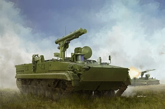 TRUMPETER 1:35 9551 Russian 9P157-2 Khrizantema-S Anti-tank system ...