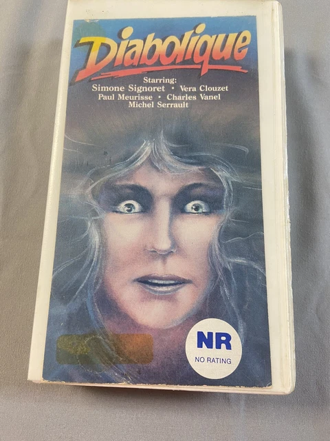 DIABOLIQUE VHS BLACK & White Rare Classic Chiller £11.72 - PicClick UK