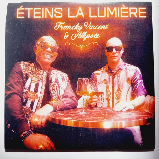 FRANCKY VINCENT & Alkpote : Eteins La Lumiere 🟊 Cd Promo Single 🟊 EUR ...