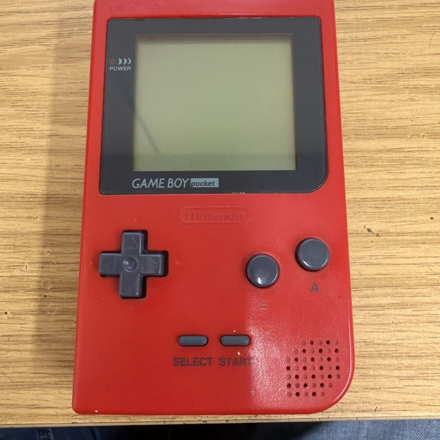 NINTENDO GAME BOY Pocket Red Handheld Console (MGB-001) £49.95 ...