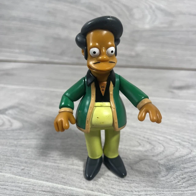 RARE PLAYMATES WOS The Simpsons - APU - Interactive Chip Action Figure ...