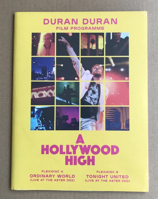 DURAN DURAN A Hollywood High Film Programme Flexi Discs & Sticker - Ltd ...