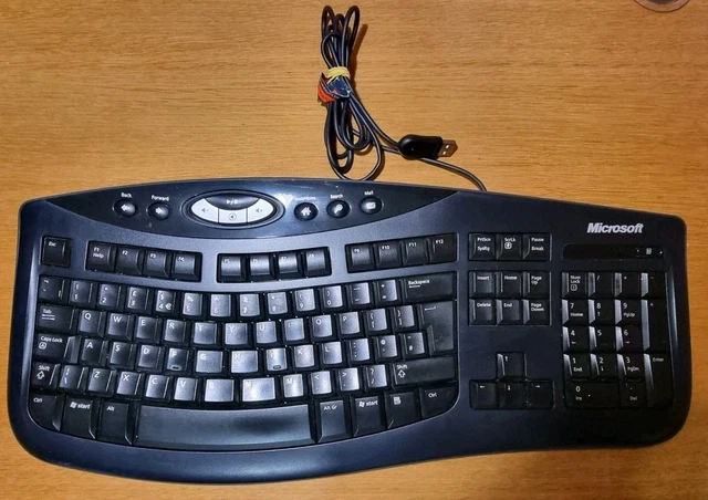 MICROSOFT COMFORT CURVE USB Wired Keyboard 2000 £24.49 - PicClick UK