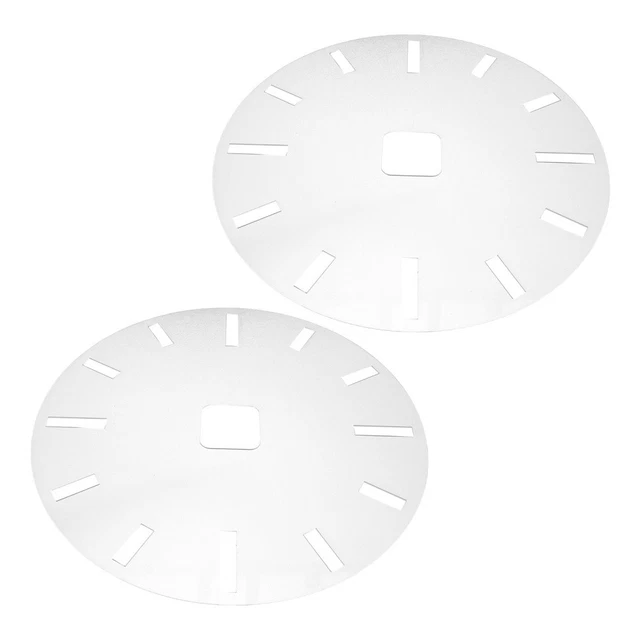2 PCS CLOCK Template Diy Board Router Inlay Templates Circle Acrylic ...