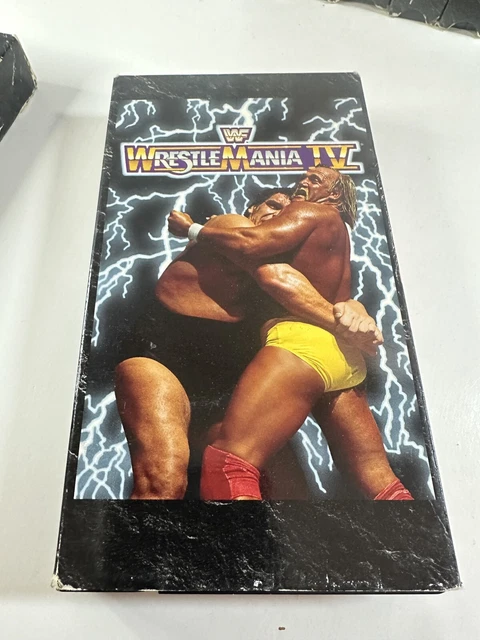 WWF WRESTLEMANIA THE Collection Years 1985-1997 Box Set 13 VHS Tapes ...