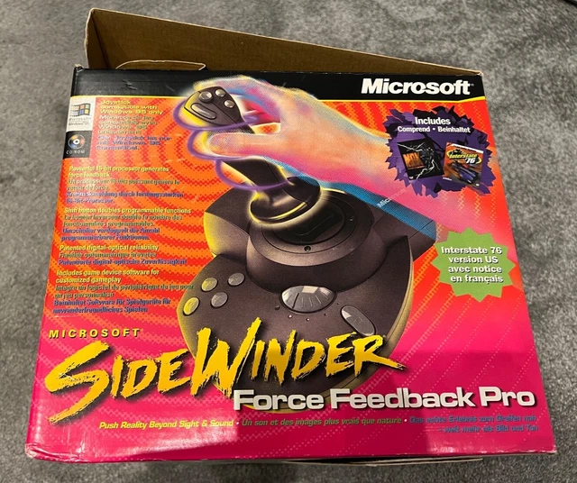 MICROSOFT SIDEWINDER FORCE FEEDBACK PRO JOYSTICK - verpackt EUR 35,54 ...