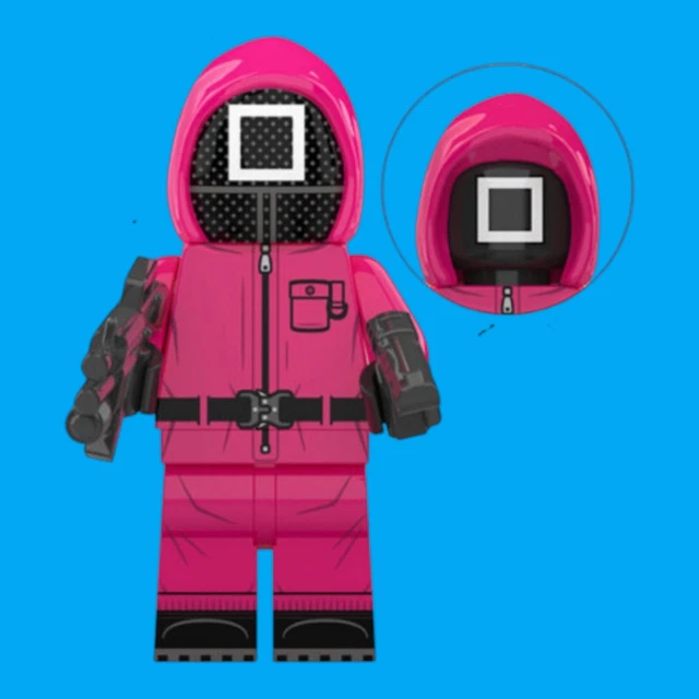SQUID GAME SQUID Game Guard Square Custom Minifigure £6.49 - PicClick UK