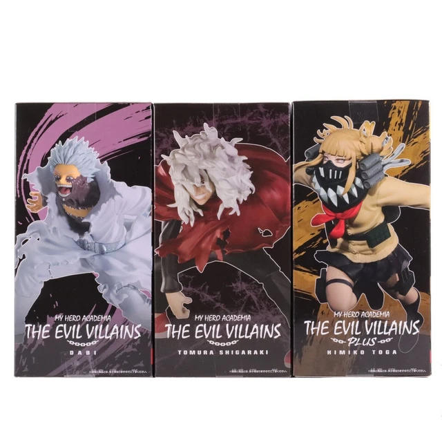 MY HERO ACADEMIA Figure Shigaraki Dabi Toga set di 3 The Evil Villains ...