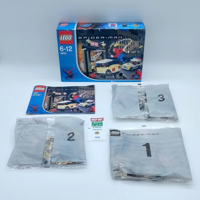 LEGO® SET 4850 Spider-Man's irst chase Spider-Man 1 - Bags Tüten Sealed ...