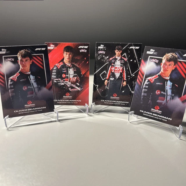 TOPPS F1 FORMULA 1 Lights Out 2025 # 4x Oliver Bearman # RC Rookie ...