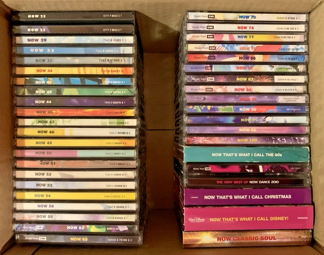 NOW THAT'S WHAT I CALL MUSIC CD Bundle - 39 different CDs - please read ...