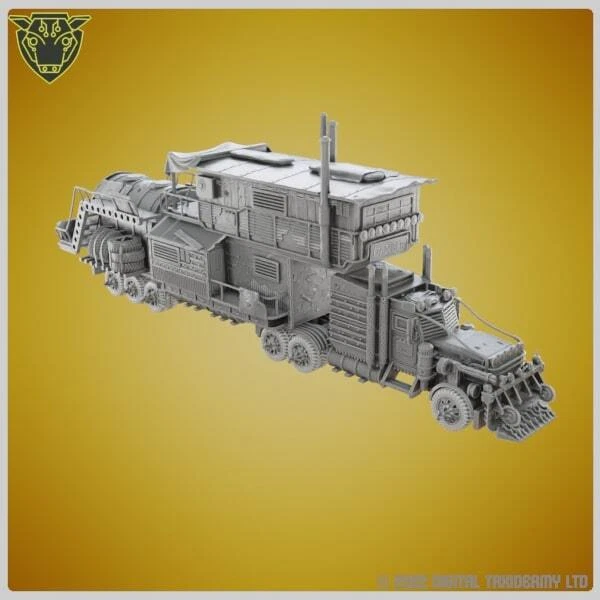 HEADQUARTERS - WAR Rig, mad max post-apocalyptic death race 28mm ...