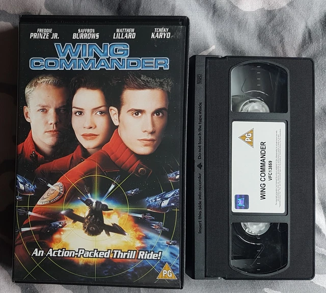 WING COMMANDER (VHS)BIG BOX - Freddie Prinze Jr + Matthew Lillard ...