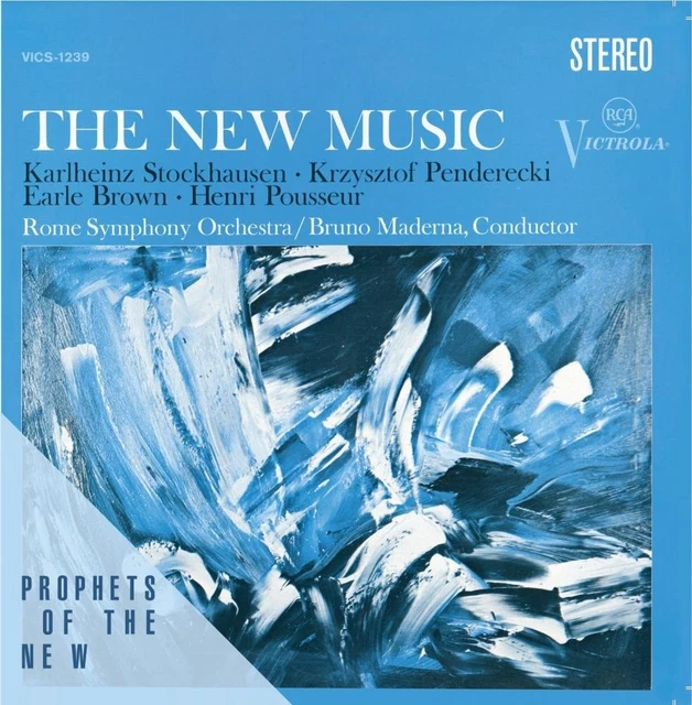 BRUNO MADERNA THE New Music - Penderecki, Stockhausen, Brown, Posseur ...