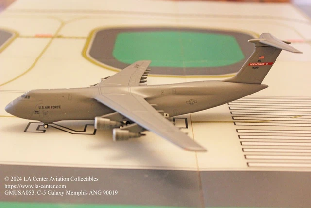 GEMINI JETS USAF Lockheed C-5 Galaxy Memphis ANG Diecast Model 1:400 ...