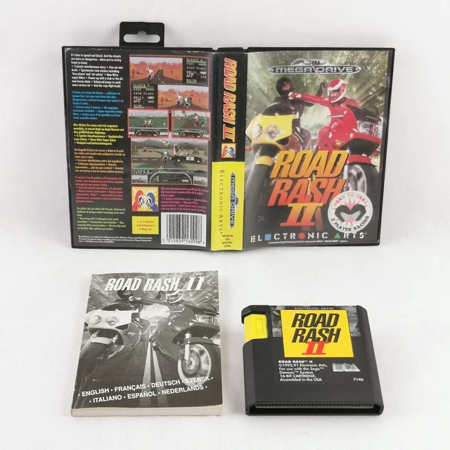 ROAD RASH 2 Mega Drive serie completa PAL EUR 28,17 - PicClick IT