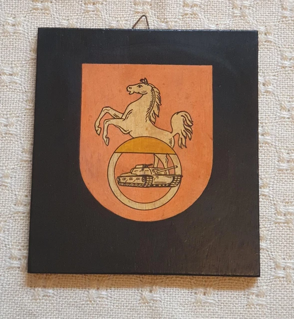 BW WAPPENSCHILD & Panzer Schule " Wappen 150 x135mm EUR 10,00 - PicClick DE