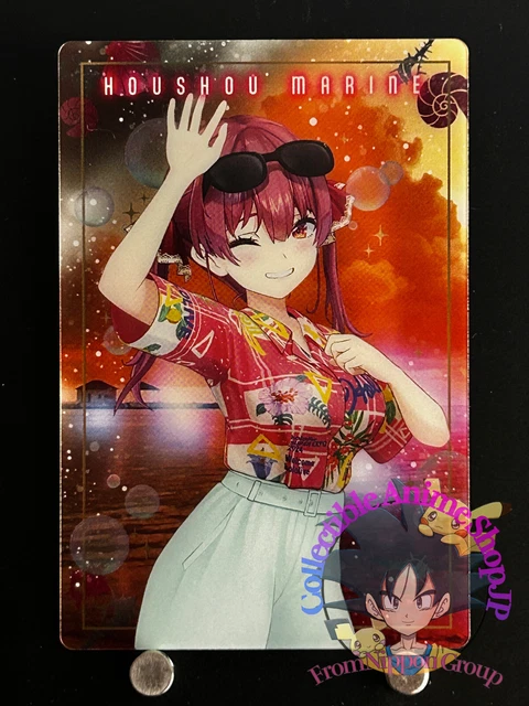 HOUSHOU MARINE SENCHOU Hololive Wafer Card Japanese Collection Bandai ...