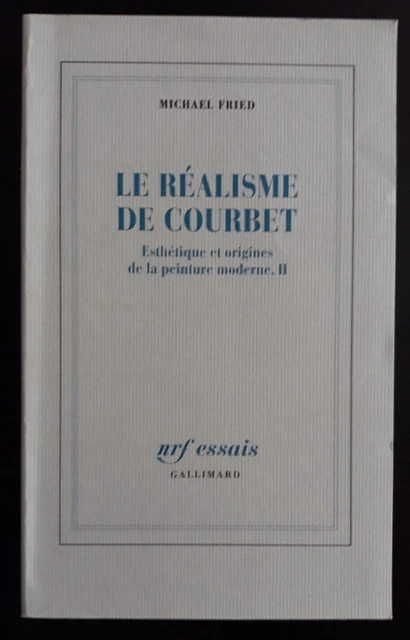 M. FRIED LE Realisme De Courbet EUR 50,00 - PicClick FR