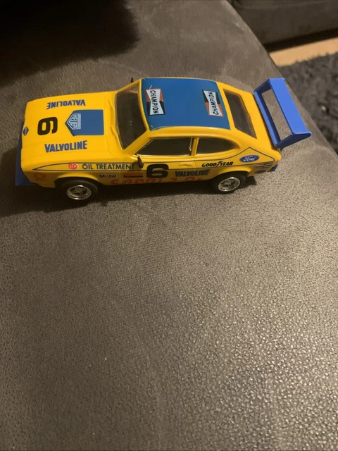 SCALEXTRIC C379 FORD Capri 3.0S Vintage Rally Car Yellow/Blue £5.20 ...