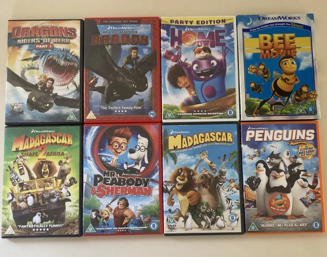 DREAMWORKS DVD BUNDLE x 8 including How to Train Your Dragon £10.00 ...